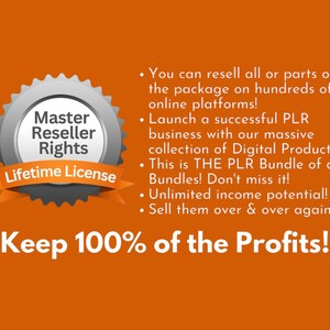 Mega Digital Products Bundle, Commercial Use, PLR, Digital Download ...