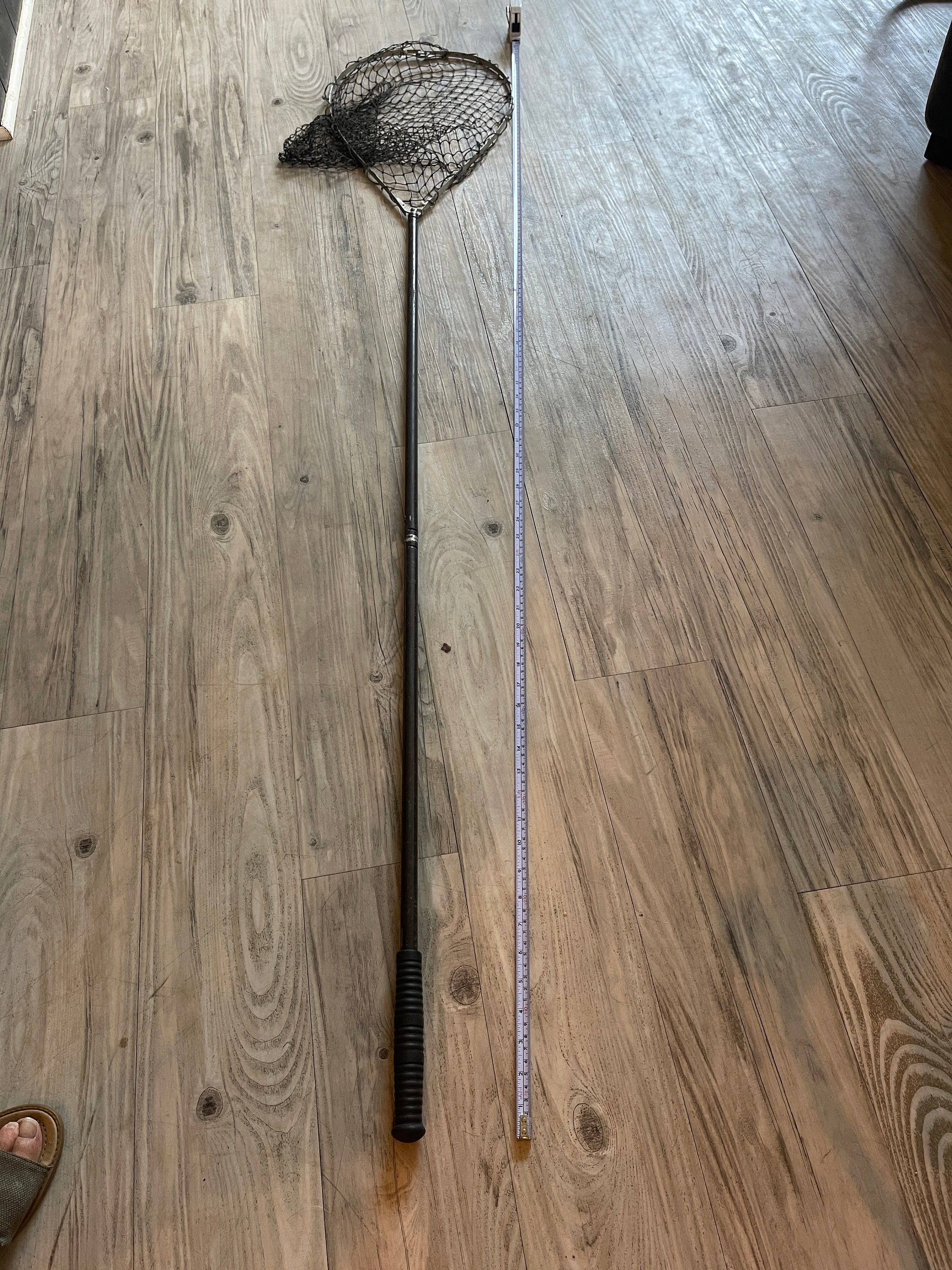 ANTIQUE VINTAGE Collapsible Fishing Net Unique From Atlantic Canada ...