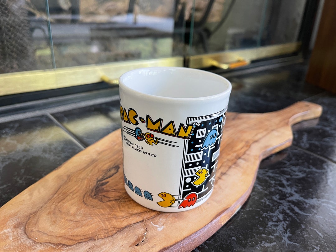 Coffee Mug PAC MAN Vintage Video Game Chomp Chomp Game - Etsy