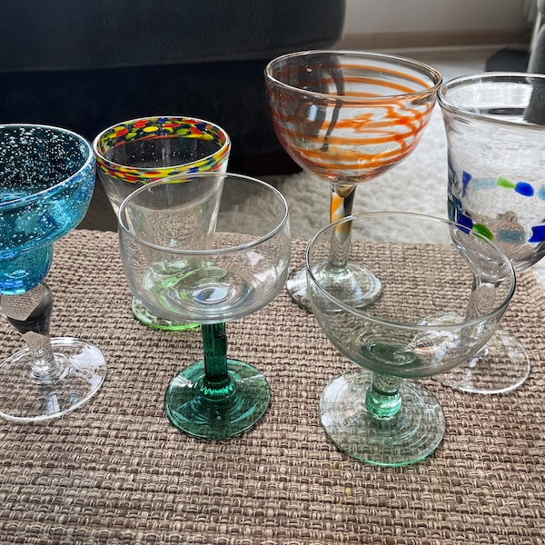 Funky Drink Glasses - Etsy