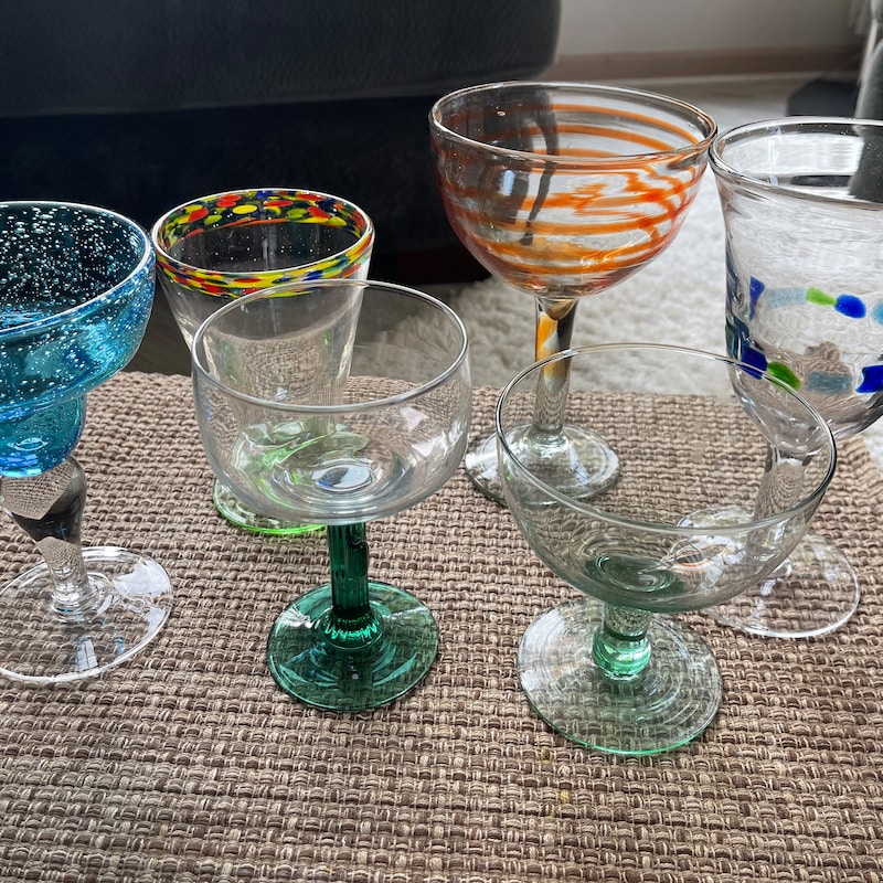 Funky Drink Glasses - Etsy