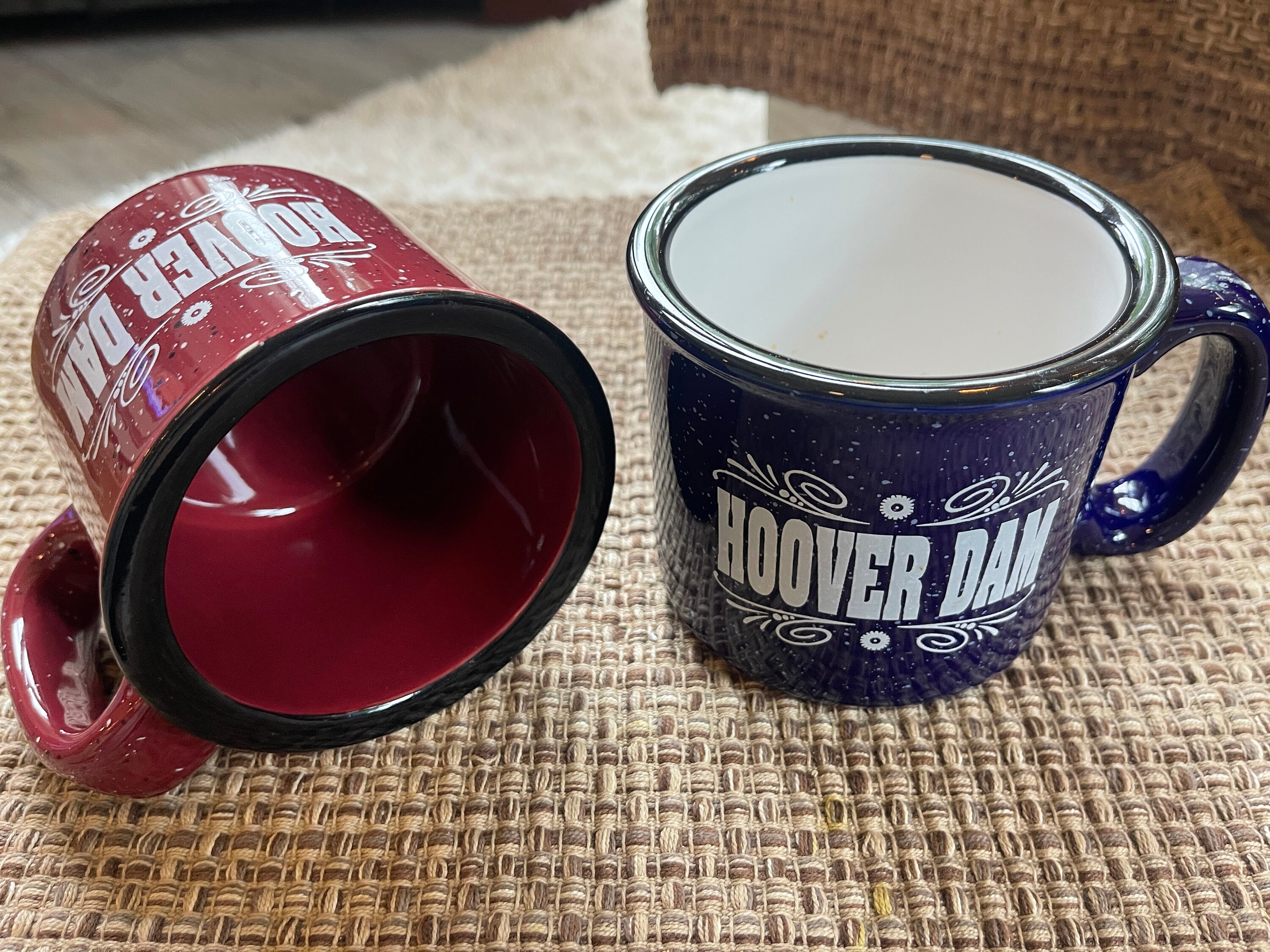 Did You Forget Your HOOVER DAM Souvenir Heavy Pair of Mugs Coffee Mug ...