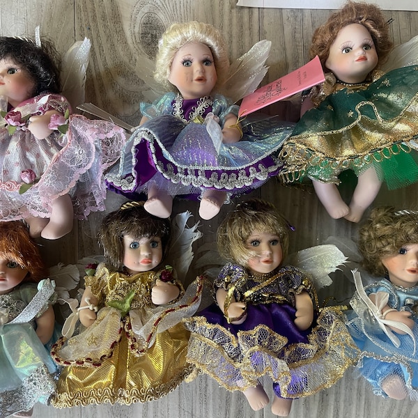 Porcelain Vintage Sitting Dolls - Etsy