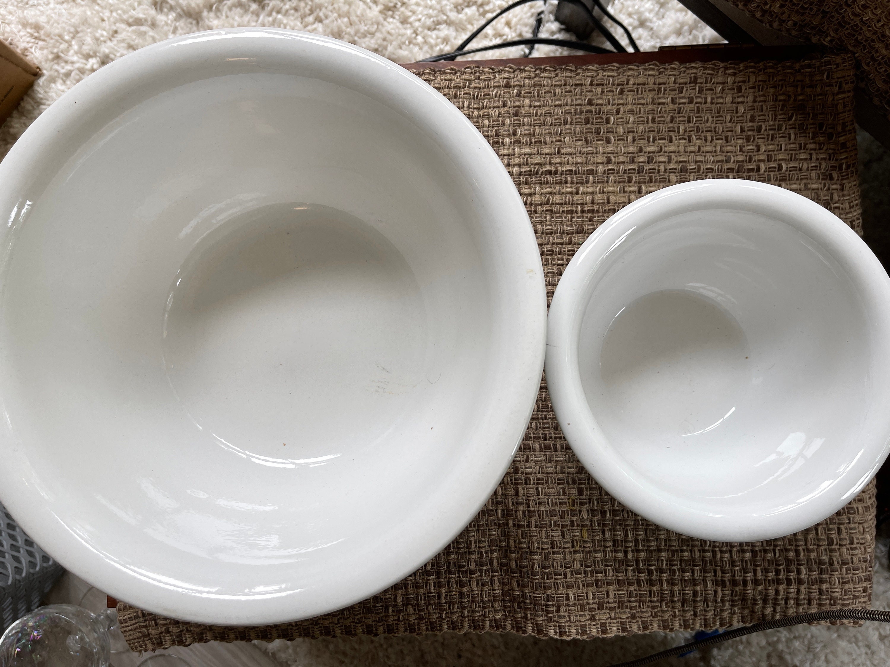 Two Corelle Bowls Callaway Ivy Pattern Mixing Bowl One Quart - Etsy