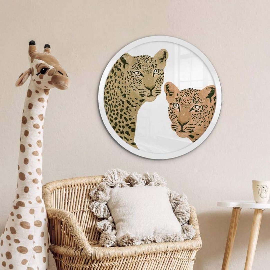 Wooden Picture Frame Round Feng Shui Picture Frame Made of MDF Wood ...