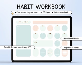 Atomic Habits Digital Planner, Goodnotes Planner, Create Good Habit ...