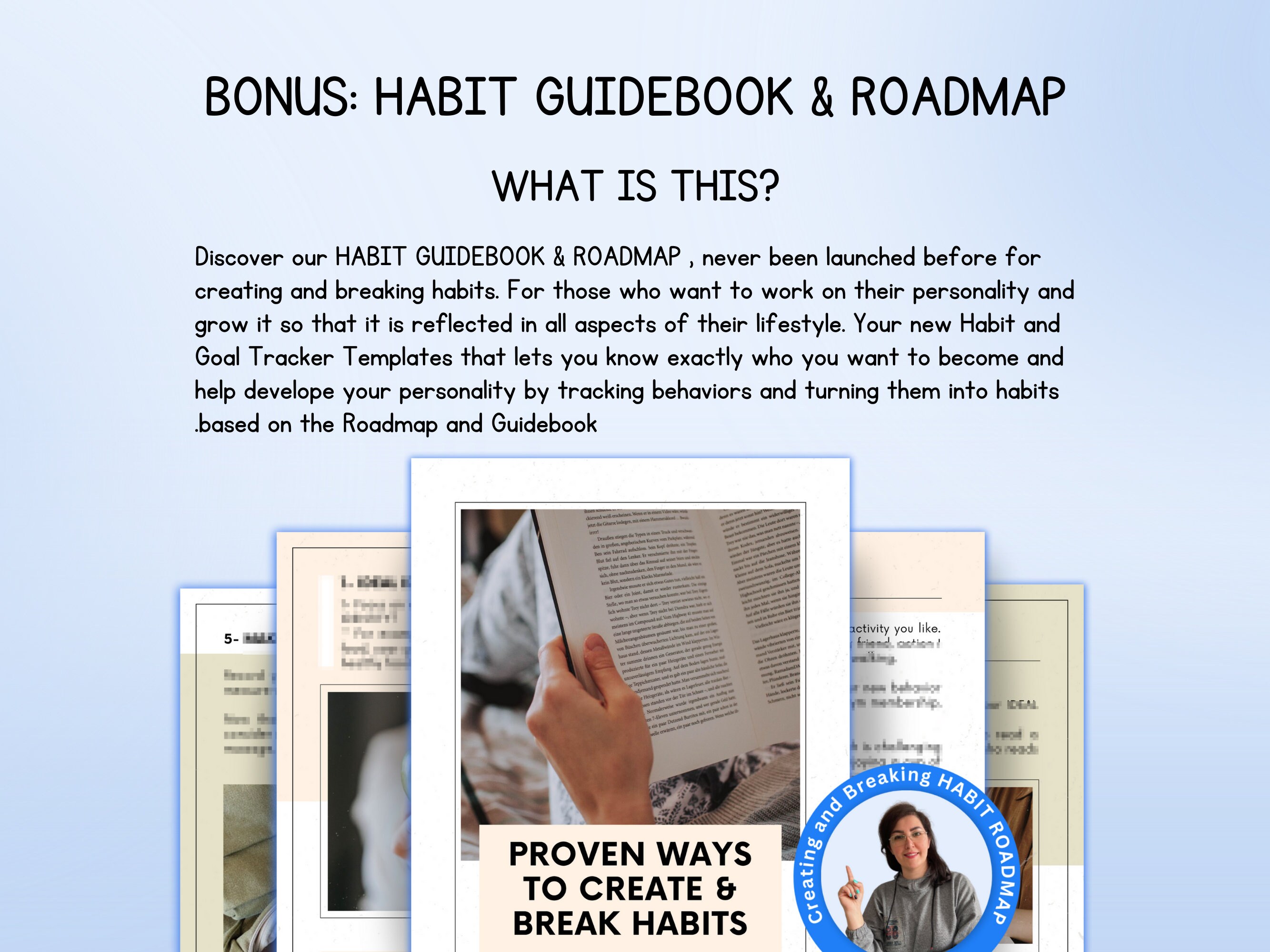 Atomic Habits Template: Habit Tracker & Guidebook (PDF Pattern A4 Size ...