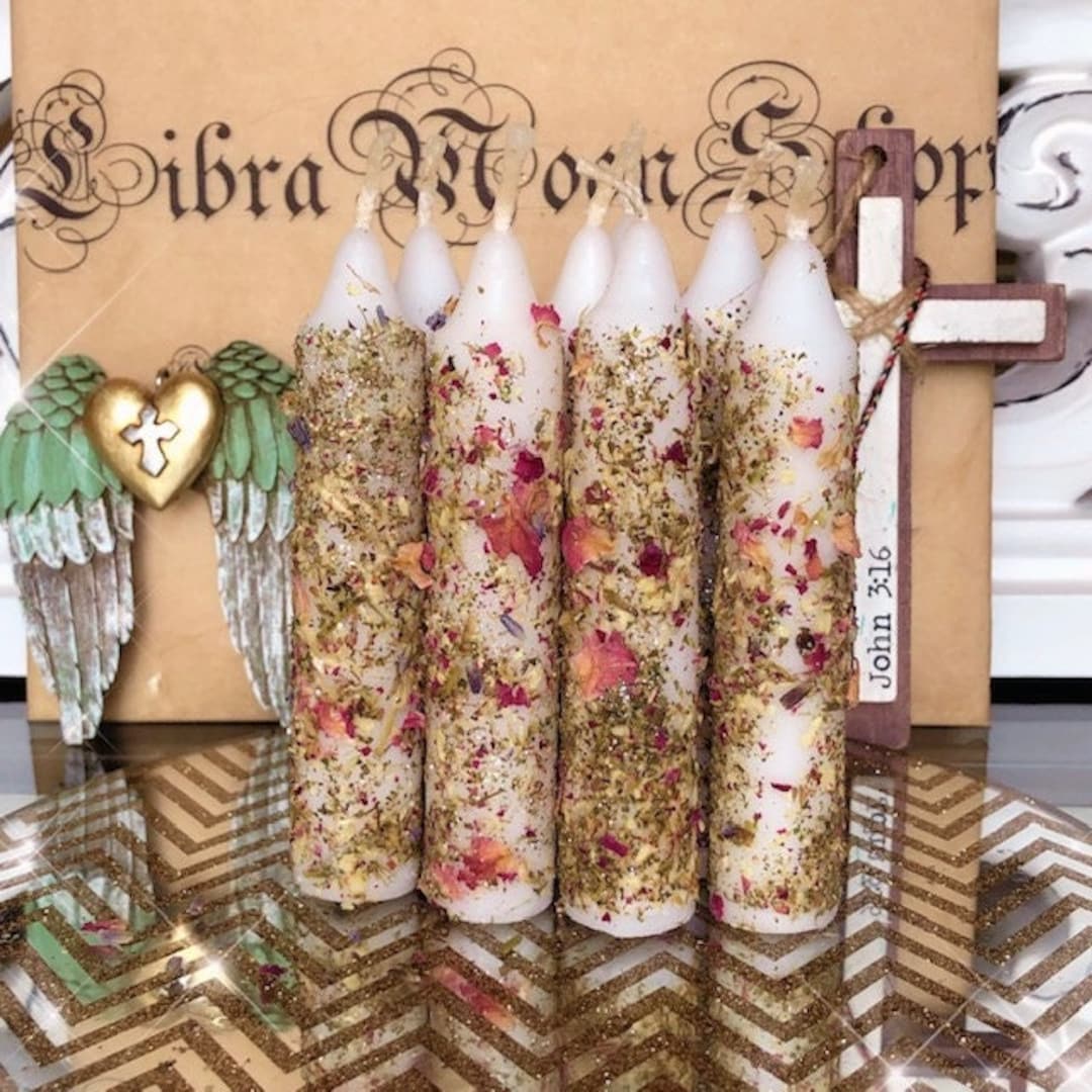 Ancestor Candle | White Dressed Spell Candle | Spirit Candle | Ancestor ...