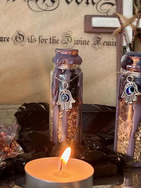 Protection Spell Jar for Evil Eye | Stop Gossip and Jealousy ...