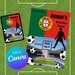 Editable Ronaldo Football Birthday Party Invitation - Boys Girls ...