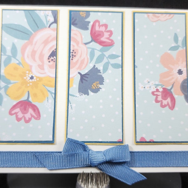 Triptych Card - Etsy