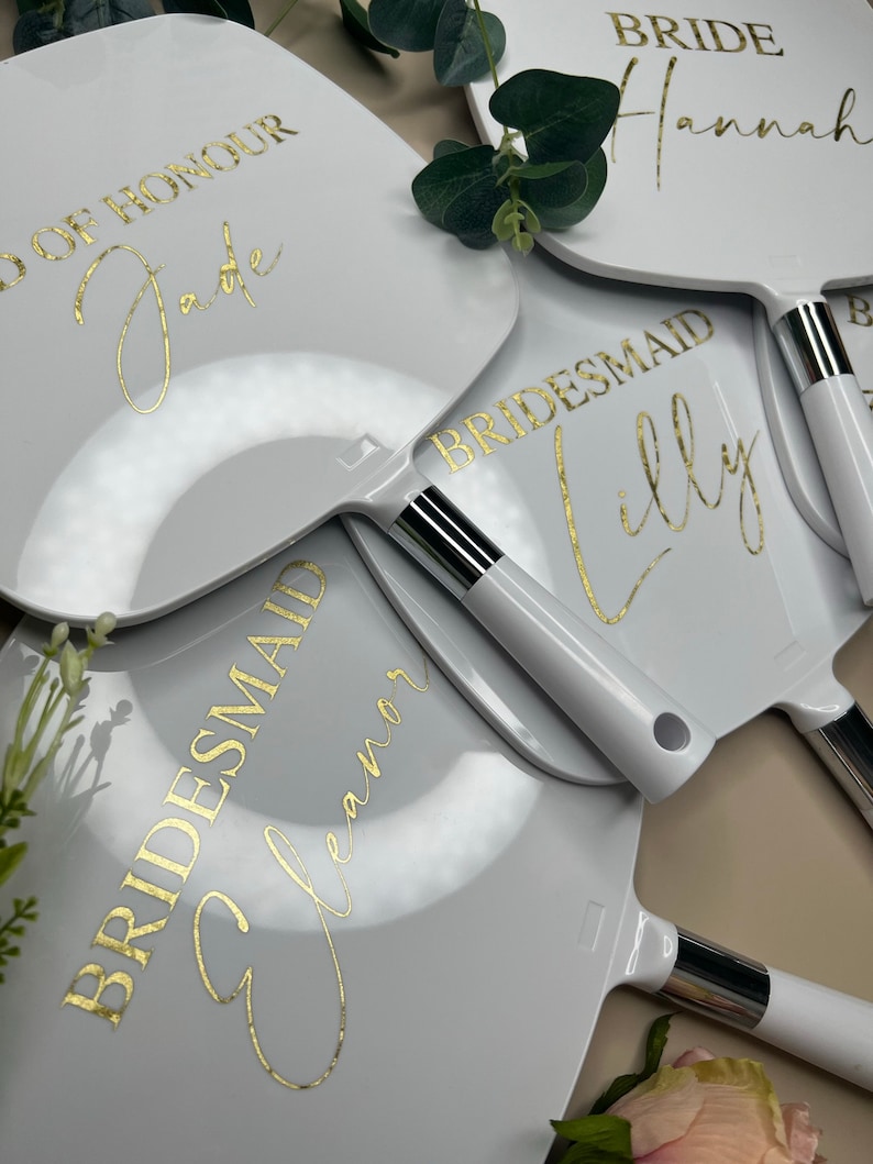 Bridesmaid Mirror | Bridal Party | Bride Squad Gifts | Maid of Honor ...