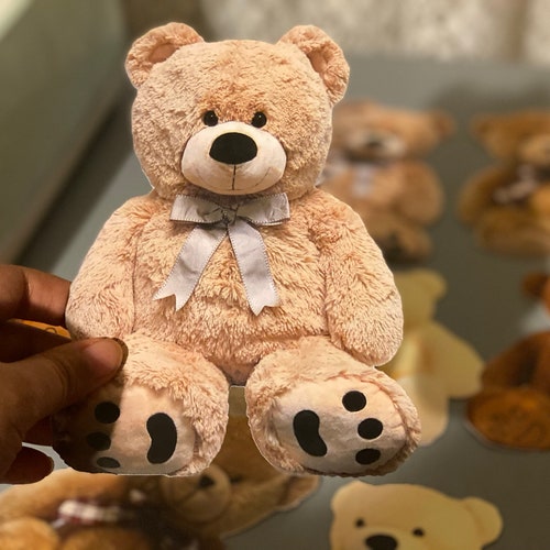 Realistic Teddy Bear Cutouts for Baby Shower or Birthday - Etsy