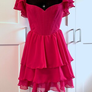 Pink Glamour Dress Pattern Size XS-XXL eu 34-44 Instant Download A4 Pdf ...