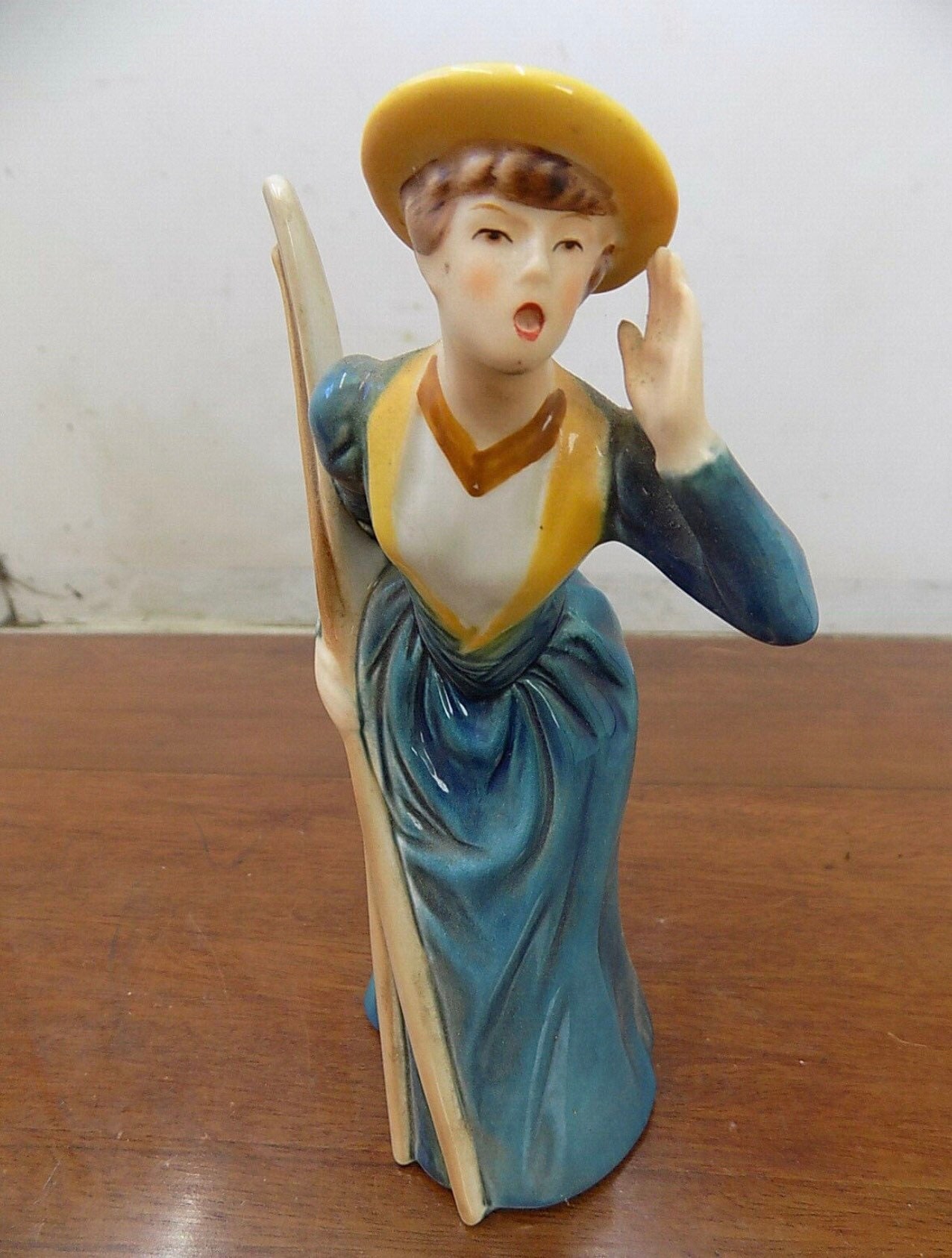 1900,female,ceramic,victorian,female,figurine,goebel,river Outing,1889 ...