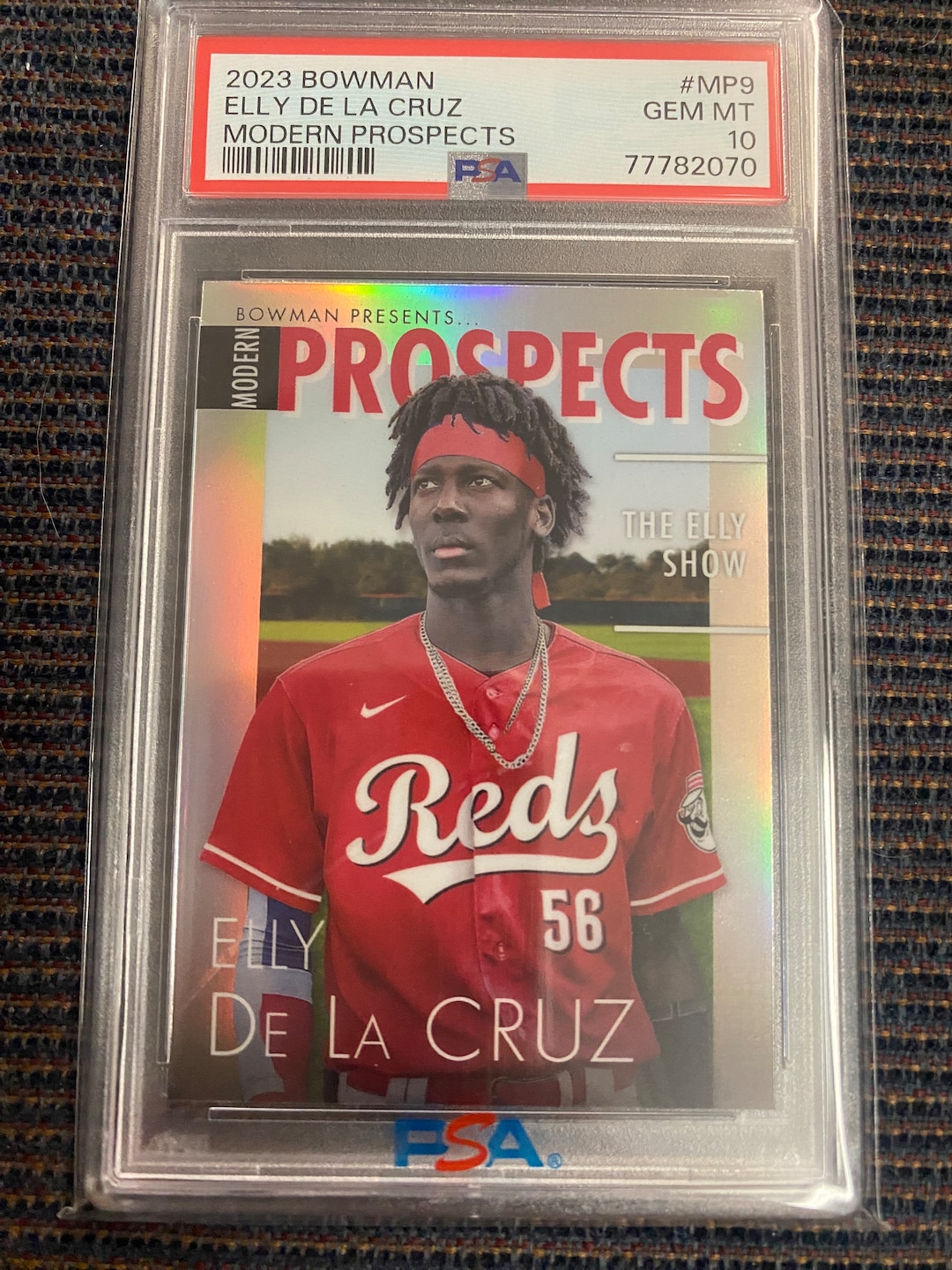 Elly De La Cruz 2023 Bowman Modern Prospects Rookie Card PSA 10 MP9 ...