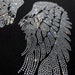 Crystal Angel Wing Iron on Transfer ,rhinestone Angel Wings ,angel ...
