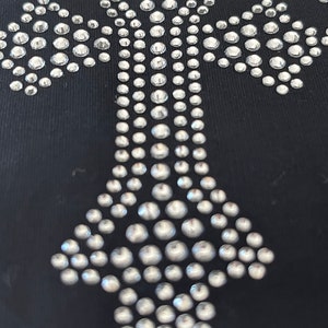 Crystal Cross Transfer ,rhinestone Heat Transfer , Cross With Wings ...