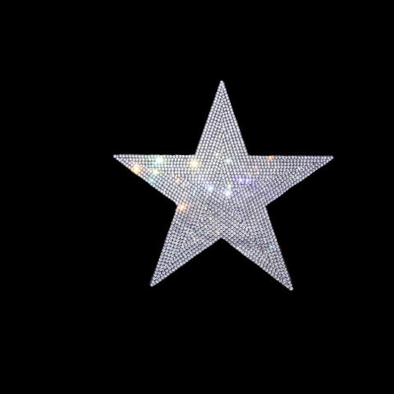 Star Rhinestones Designs Heat Transfer Crystal Rhinestones - Etsy