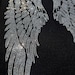 Crystal Angel Wing Iron on Transfer ,rhinestone Angel Wings ,angel ...