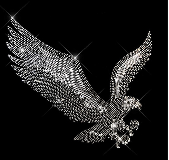 Eagle Rhinestone Iron On Heat Transfer Craft Supplies & Tools Kits ...