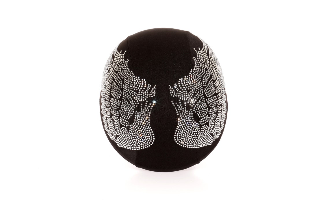 Rhinestone Helmet Cover , Angel Wing Helmet Cover , Rhinestone Helmets ...