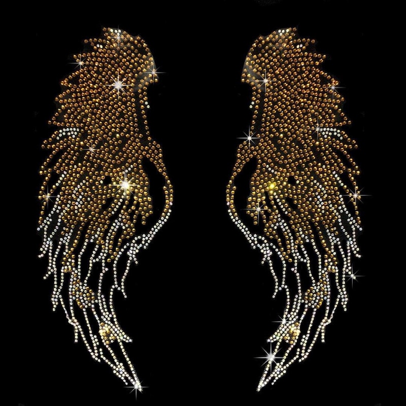 Angel Iron on Bling - Etsy