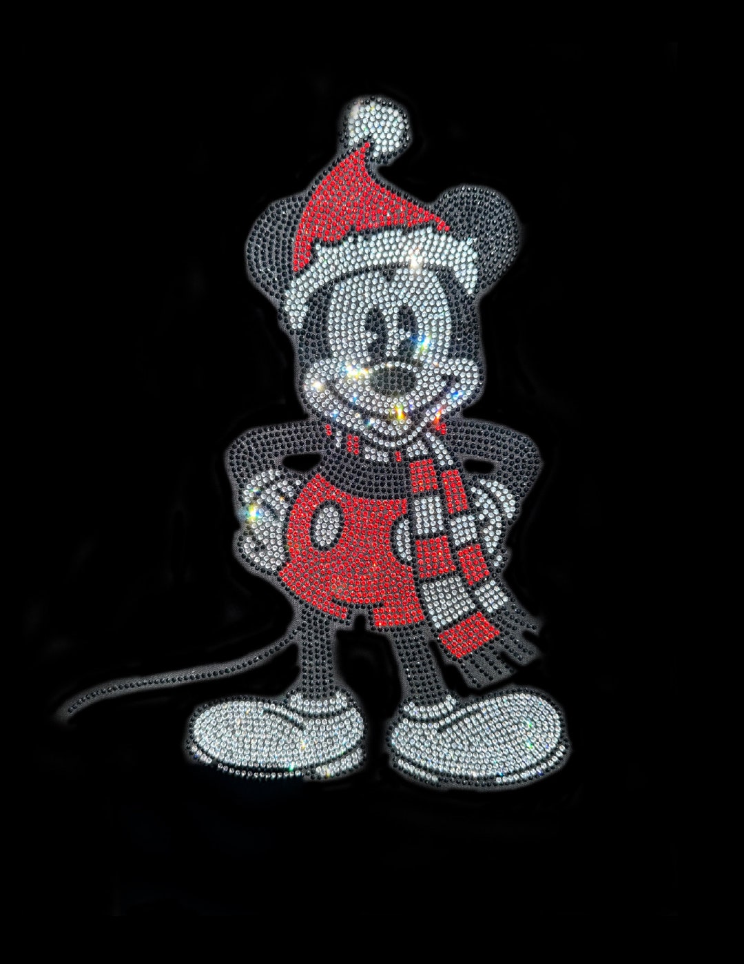 Cartoon Rhinestone Patches Iron on Transfers for Shirts , Rhinestone ...