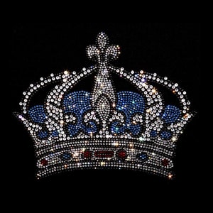 Rhinestone Crown - Etsy