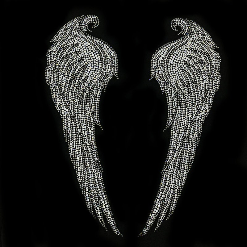 Rhinestone Angel - Etsy