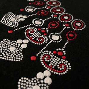 Rhinestone Iron on Transfer , Heat Transfer Bling Patch , Rhinestone ...