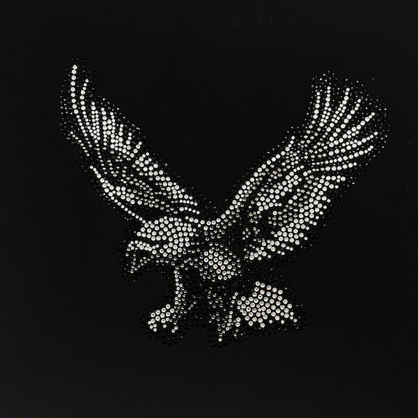 Rhinestone Eagles Patch - Etsy