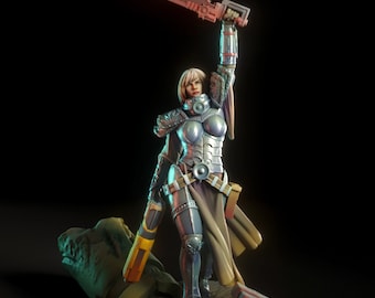 Shego Statue Model Kit by Torrida Minis Miniatures - Etsy