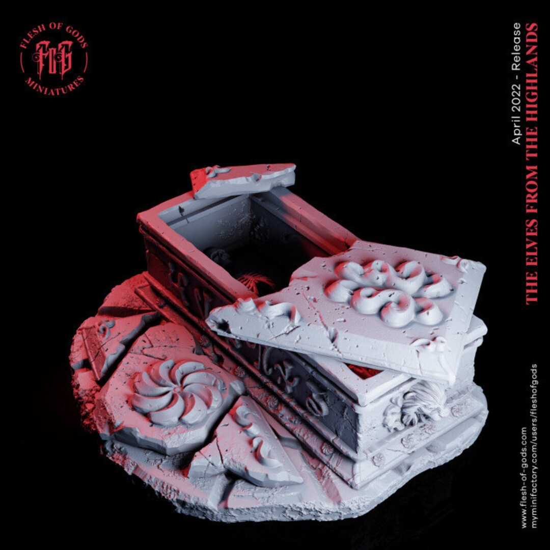 Terrain & Props From "elves of the Highlands" by Flesh of Gods ...