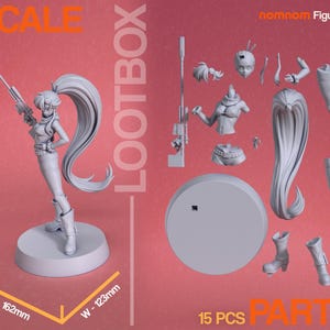 Yoko Statue Model Kit by Nomnom Figures - Etsy