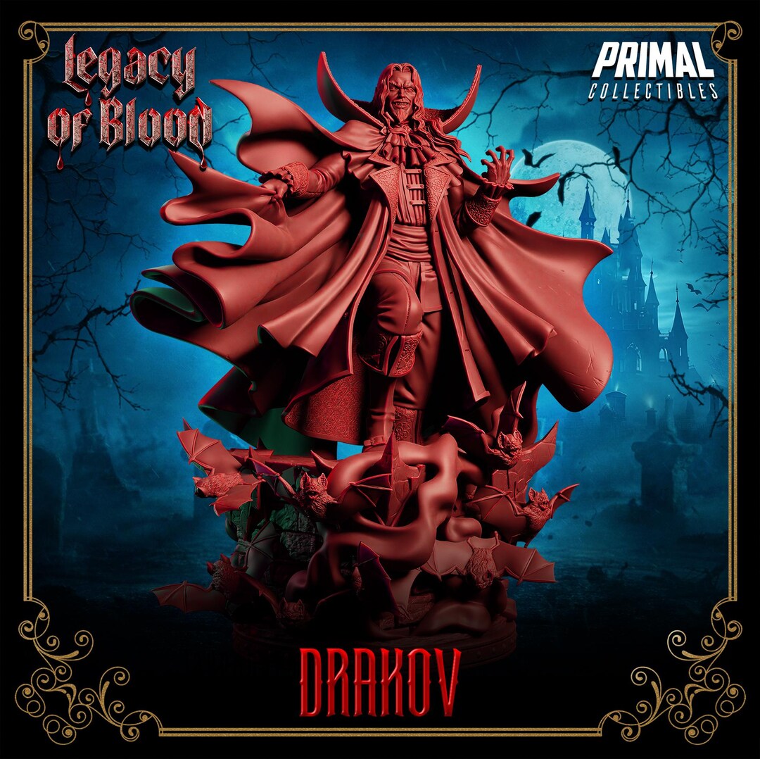Vampire Lord - Drakov Dracula From Legacy of Blood by Primal ...