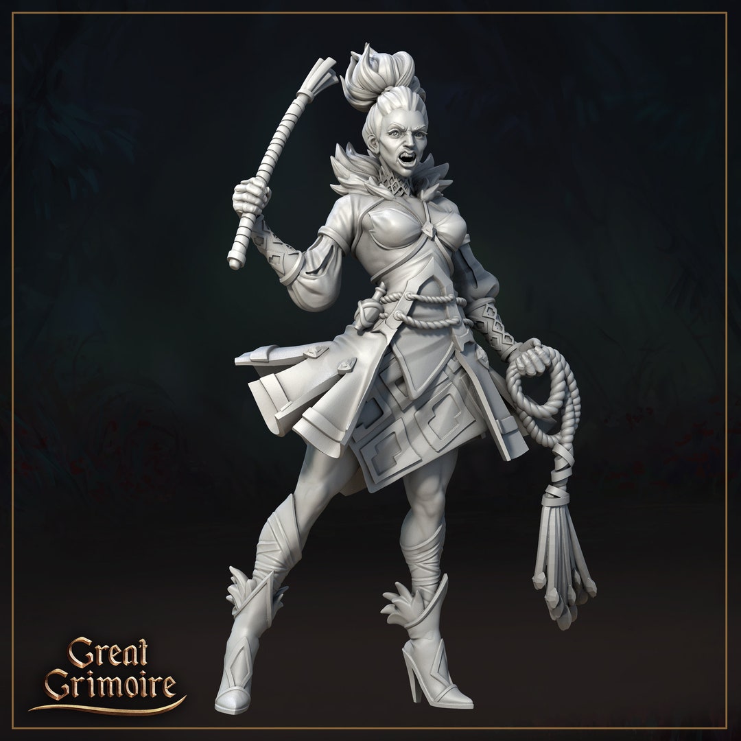 Wicked Witch From "veil of Emerald Dreams" by Great Grimoire Miniatures ...