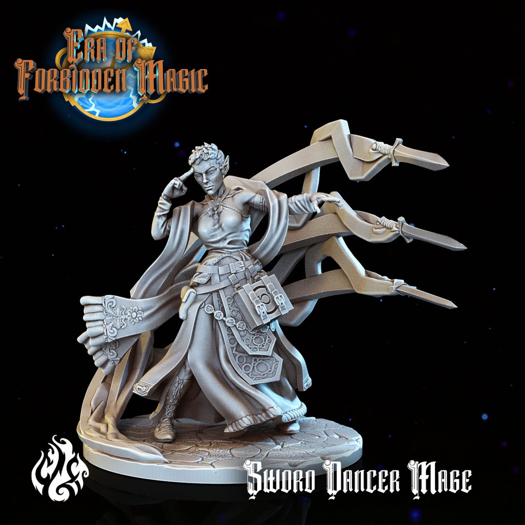 Sword Dancer Mage From era of Forbidden Magic by Crippled God Foundry ...