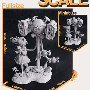 Luna X Tofu Statue Model Kit by Nomnom Figures - Etsy