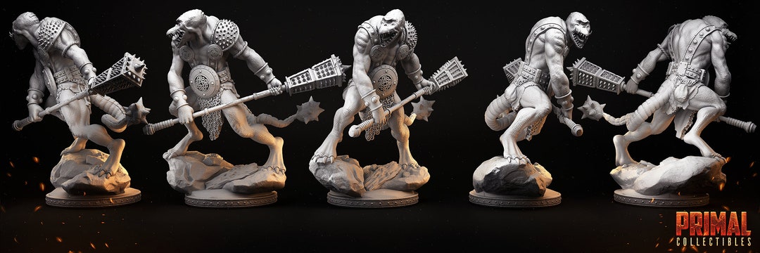 Skegh Fimir by Primal Collectibles Miniatures Heroquest RPG - Etsy