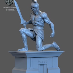 Talos Statue Model Kit by Creative Geek MB - Etsy