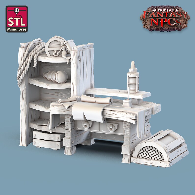 Lighthouse Keeper Set by STL Miniatures - Etsy