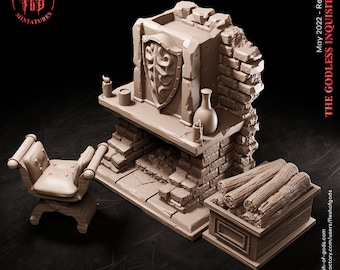 Heroquest Fireplace - Etsy