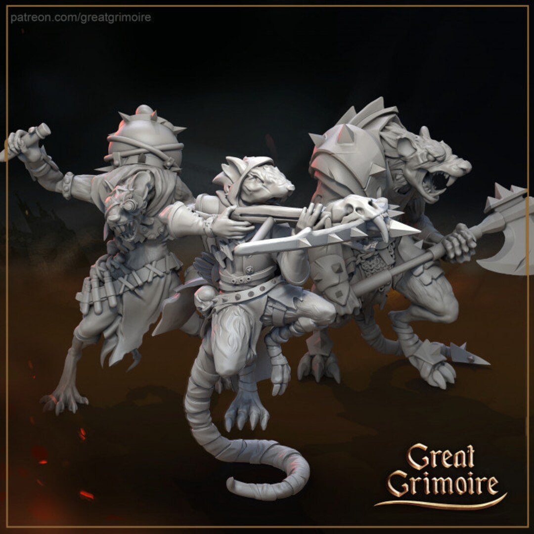 The Mouse Army From "macabre Dance of Tails & Sabers" by Great Grimoire ...