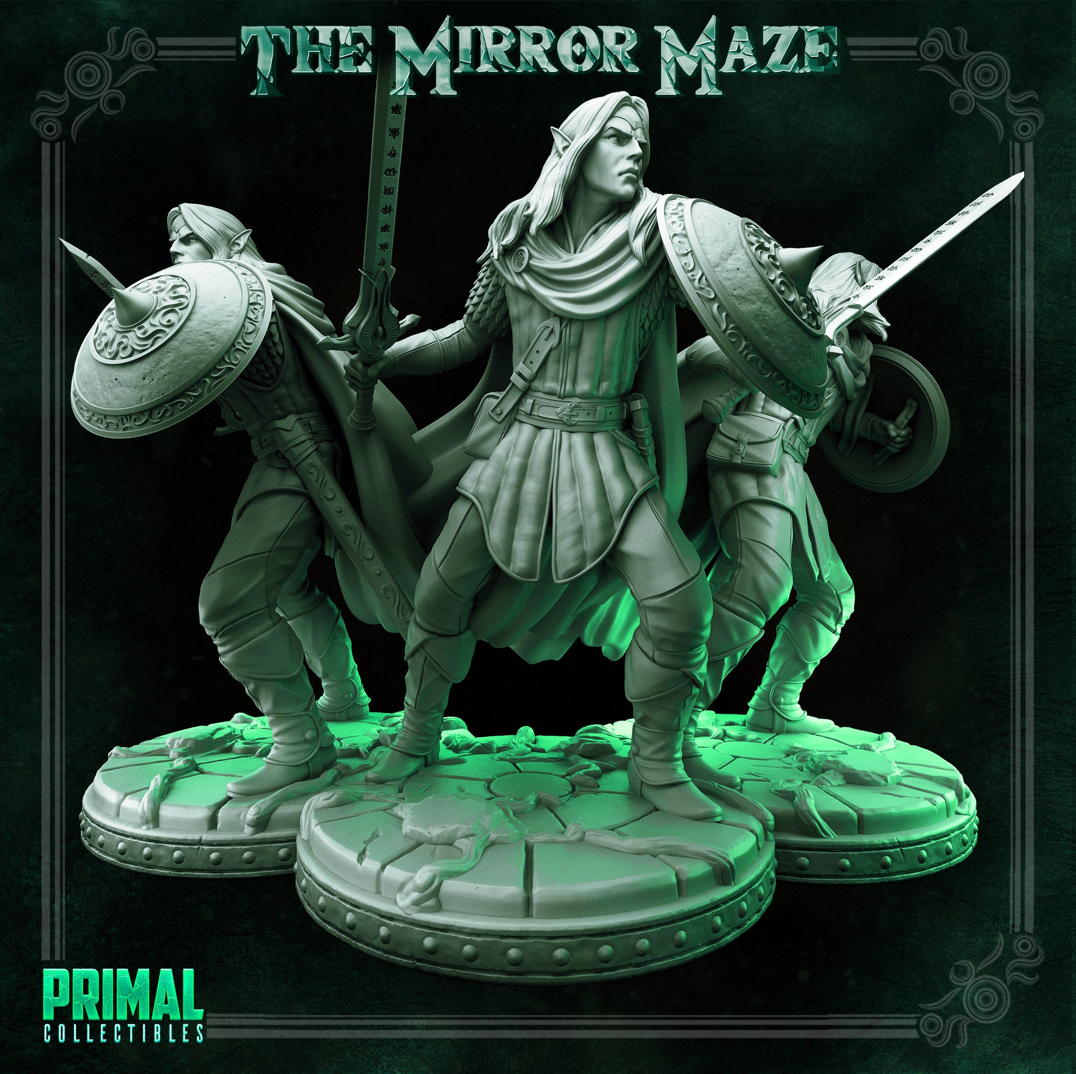 Athos Elf Warrior by Primal Collectibles Miniatures - Etsy
