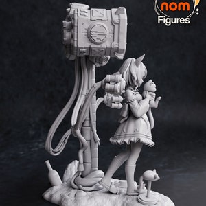 Luna X Tofu Statue Model Kit by Nomnom Figures - Etsy