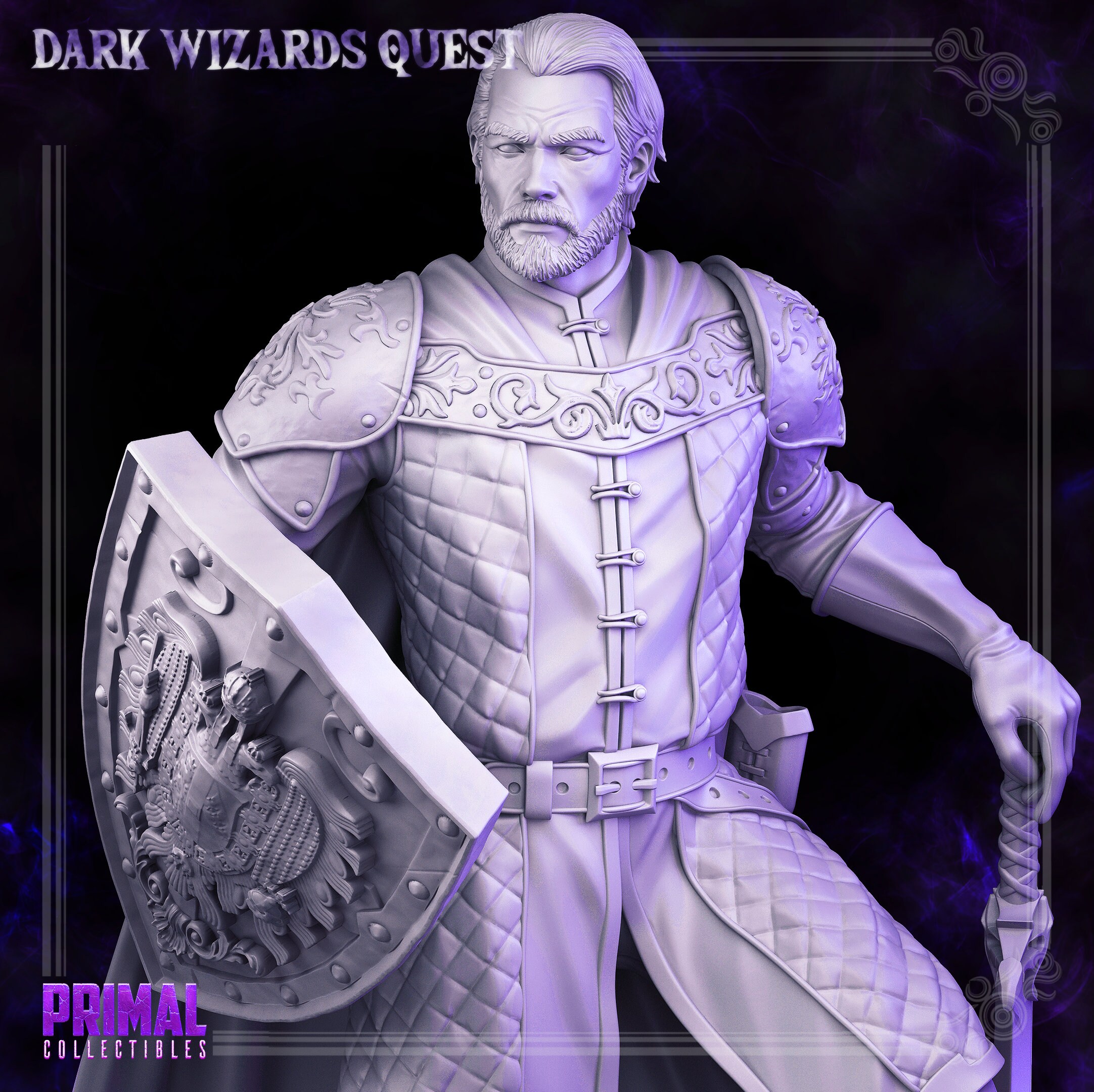 Demetrius Knight From Dark Wizard Quest by Primal Collectibles - Etsy