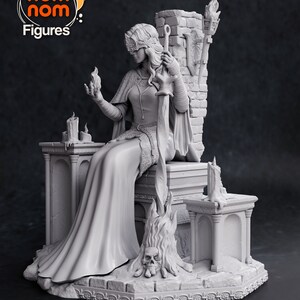 Firekeeper Statue Model Kit by Nomnom Figures - Etsy