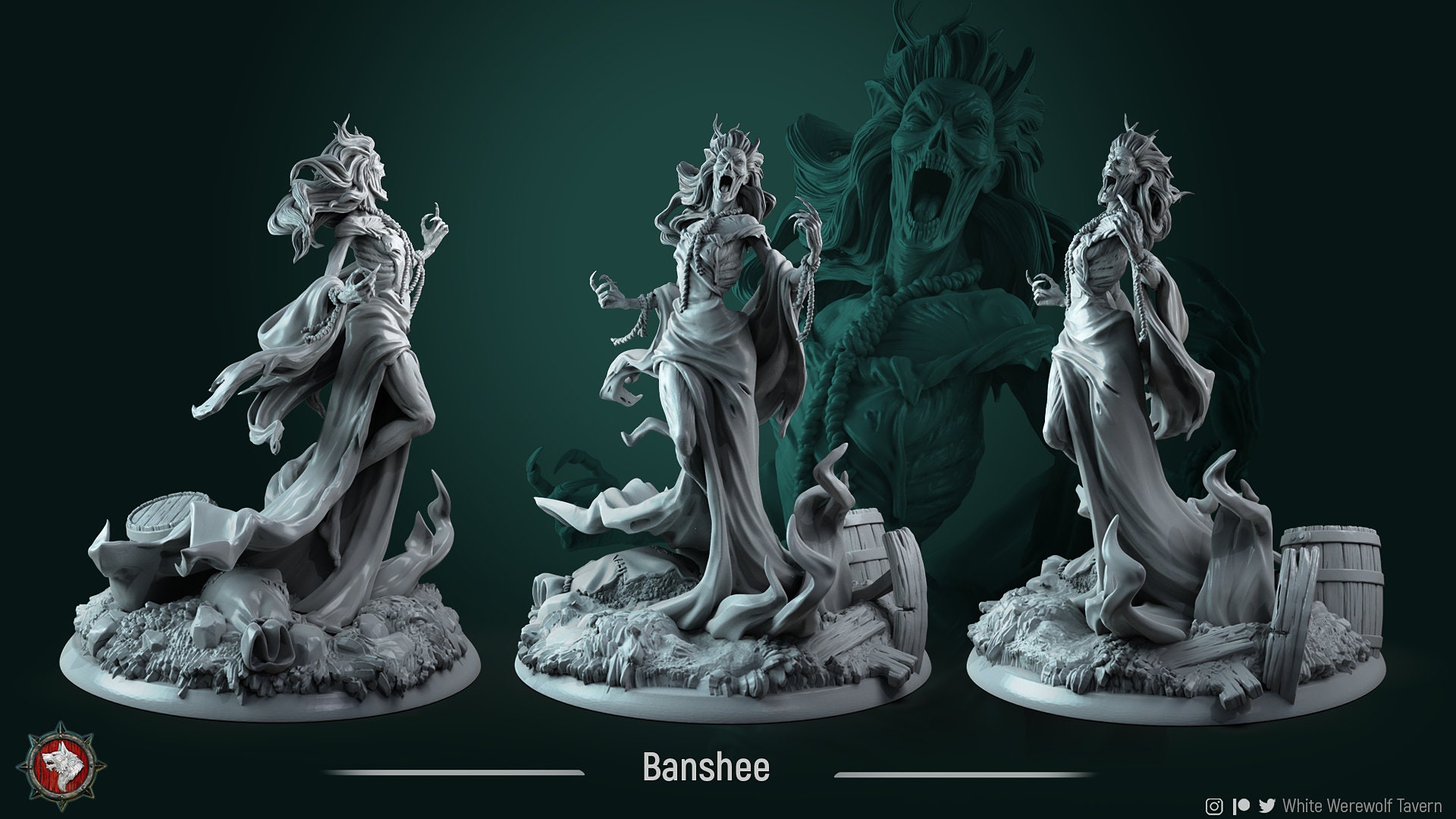 Banshee From "cursed Mill" by White Werewolf Tavern - Etsy