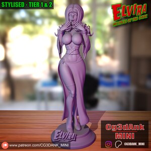 Dark Mistress by Cg3dank_mini Pin up Miniatures - Etsy
